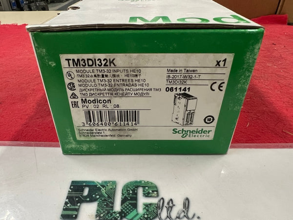 New Schneider Electric Modicon TM3DI32K Input Module | PLC Ltd.