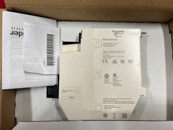 BMXCPS4002 New Schneider Electric Modicon BMX-CPS-4002 M340 | PLC Ltd.