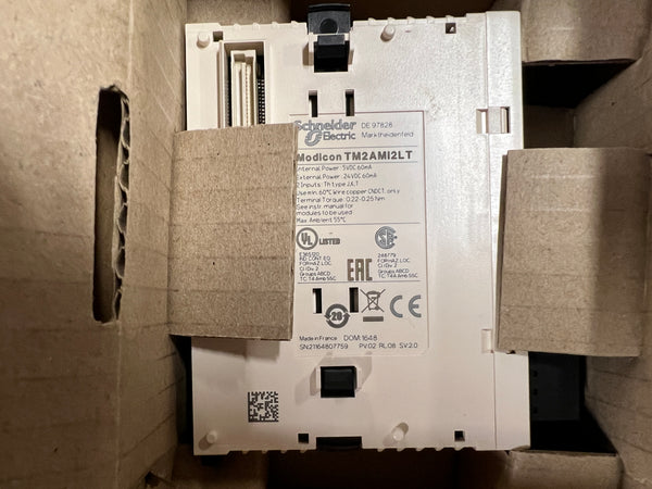 NEW Schneider Electric Modicon M258 TM2AMI2LT Analog Input Module | PLC ...
