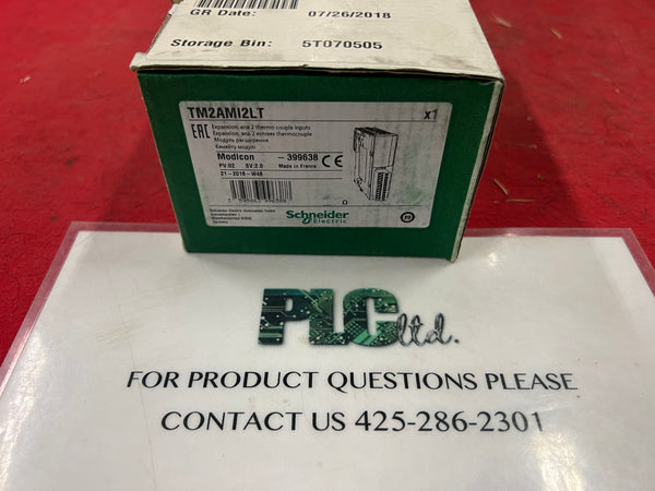 NEW Schneider Electric Modicon M258 TM2AMI2LT Analog Input Module | PLC ...