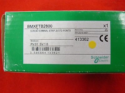 BMXFTB2800 BRAND NEW M340 Spring Terminal Strip BMX-FTB-2800 | PLC Ltd.