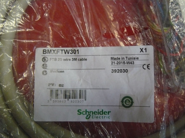 BMXFTW301 BRAND NEW! MODICON M340 BMX-FTW-301 3M Cable | PLC Ltd.