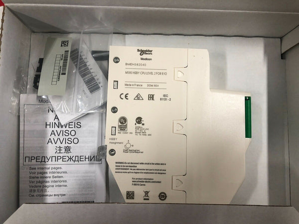 BMEH582040 Schneider Modicon M580 HSBY CPU Level 2 Processor | PLC Ltd.