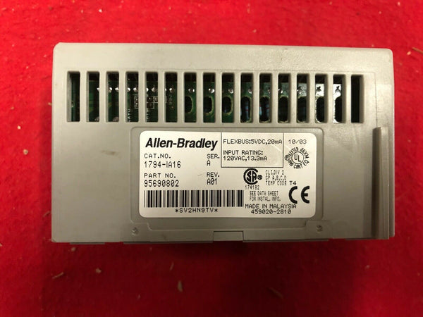 1794IA16 SER A Flex I/O Digital Input Module 1794-IA16 ALLEN BRADLEY ...