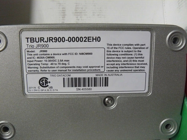 Schneider Electric SCADAPack TBURJR900-00002EH0 Trio Radio J-Series NE ...