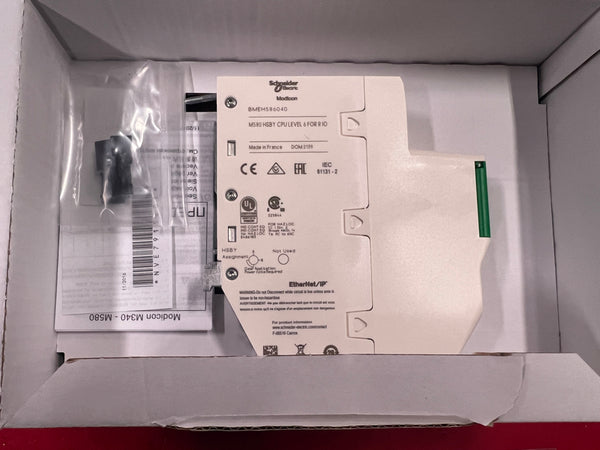 Brand New BMEH586040 Schneider Modicon M580 HSBY CPU Level 6 Processor | PLC Ltd.