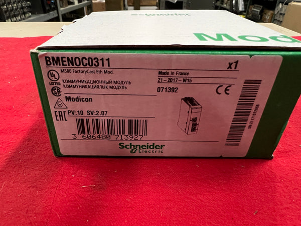 NEW BMENOC0311 Ethernet module M580 - 3-port FactoryCast Ethernet comm ...