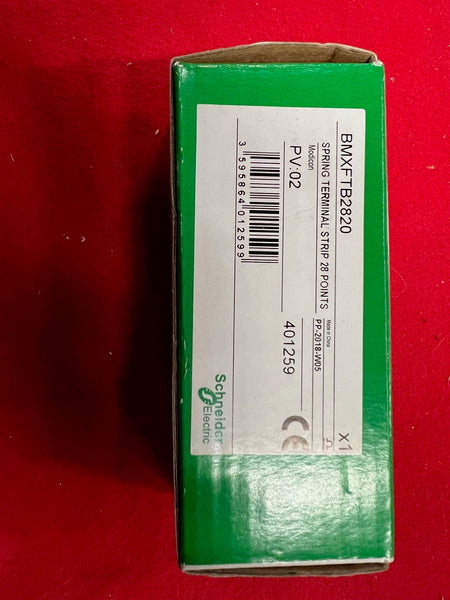 BMXFTB2820 BRAND NEW M340 Spring Terminal Strip BMX-FTB-2820 | PLC Ltd.
