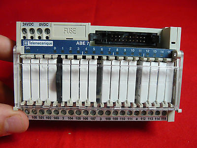 ABE7R16T111 MODICON I/O MODULE 5AMP 250VAC TELEFAST 2 W/OPTIONS ABE7-R ...