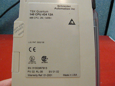 140CPU43412A Excellent Tested Modicon CPU 140-CPU-434-12A | PLC Ltd.